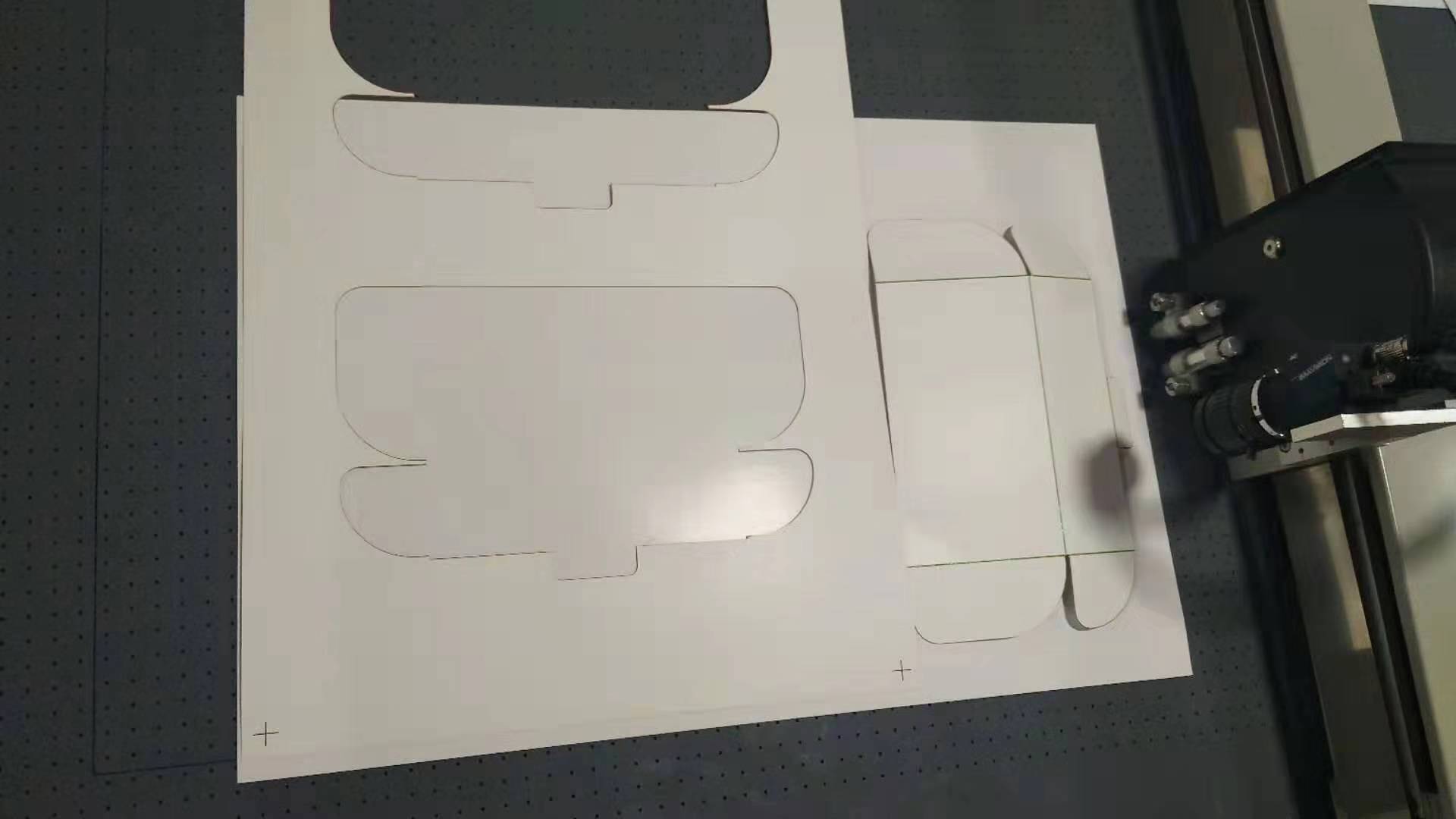 cardboard box cutting crease perforating plotter machine – corrugated ...