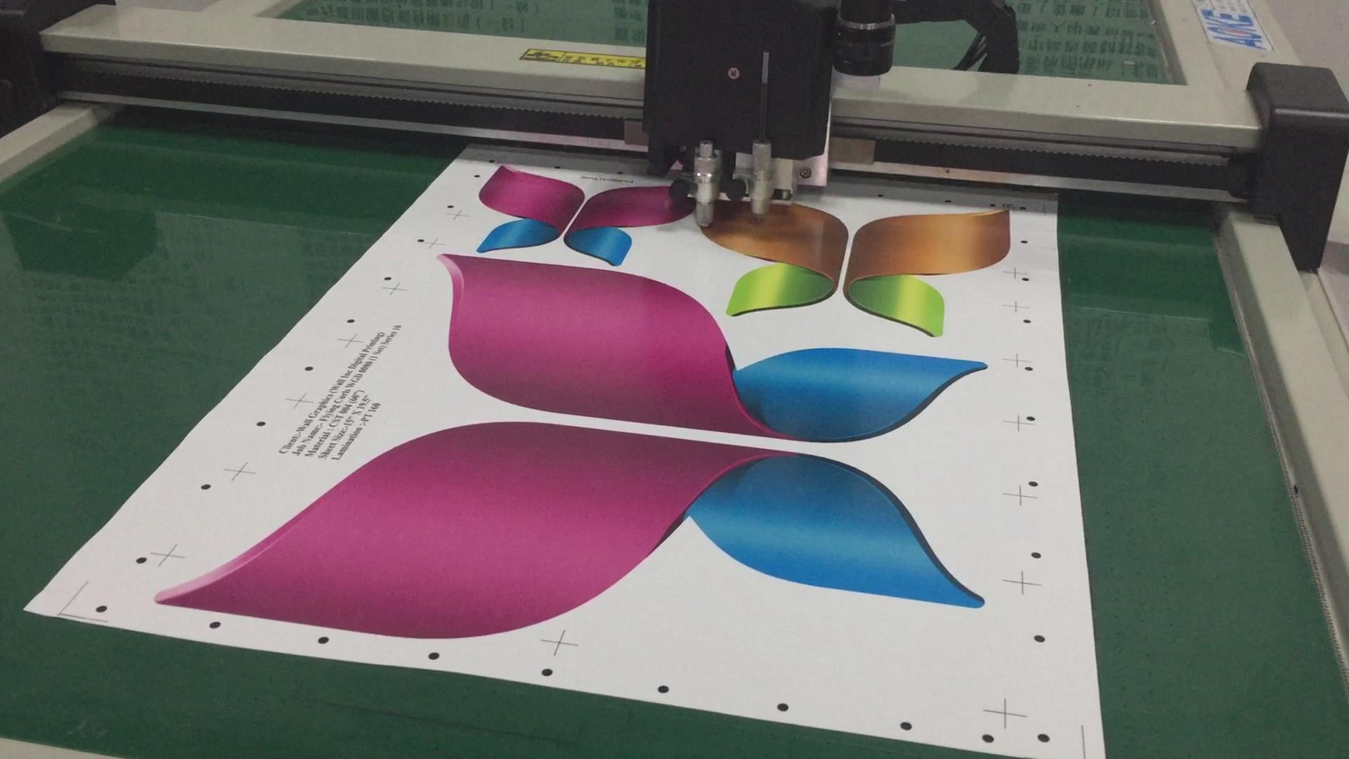sticker CNC digital plotter cutting machine – corrugated cardboard ...