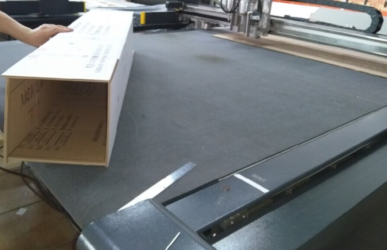 box DXF design corrugated sample maker cutting machine – corrugated ...