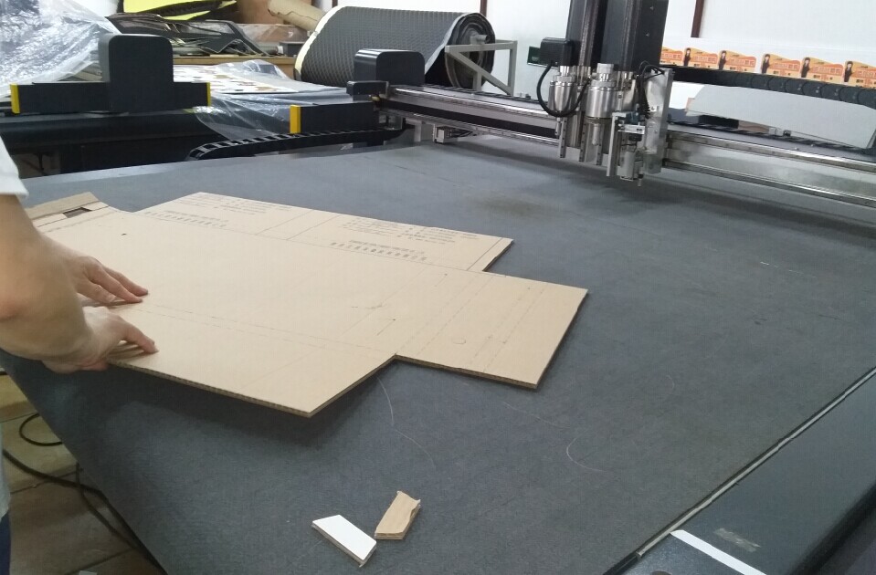 box DXF design corrugated sample maker cutting machine – corrugated ...