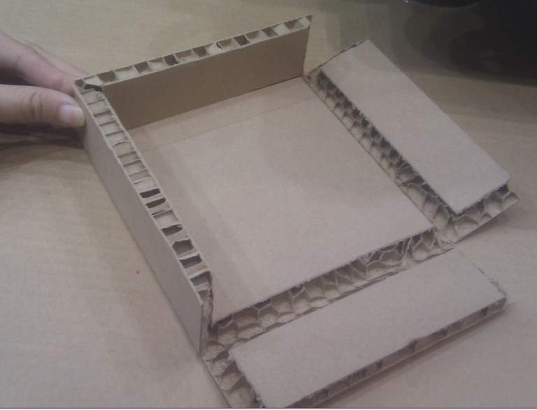 10mm honeycomb vcut Xboard cutter machine – corrugated cardboard paper ...