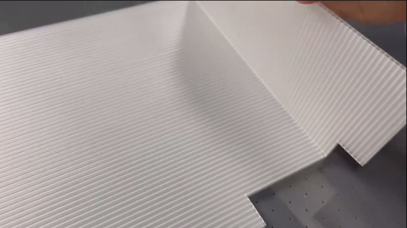 coroplast V cut box sample maker cutting machine – corrugated cardboard ...