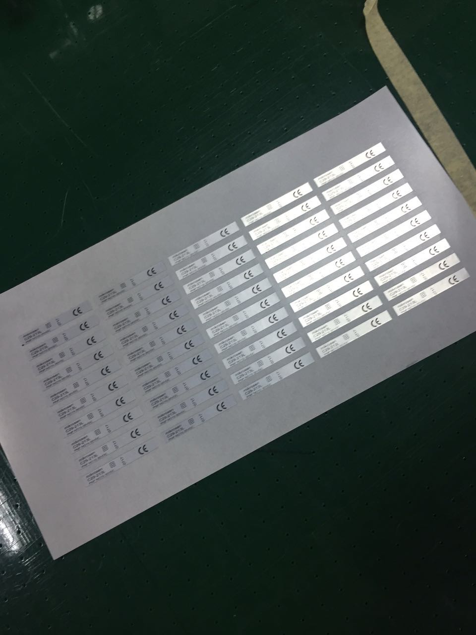 polycarbonate silver MPS Sticker cutting machine – corrugated cardboard ...