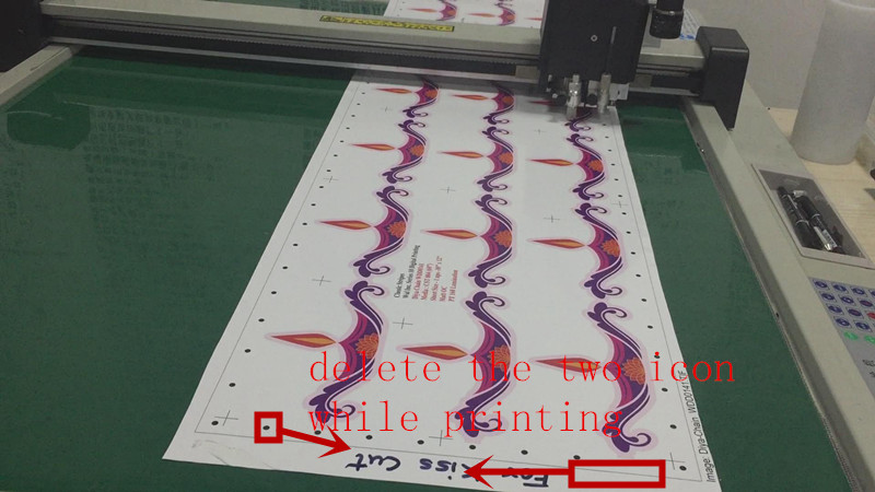 sticker kiss cut plotter machine – corrugated cardboard paper box EPE ...