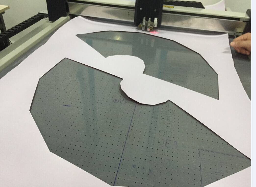 PVC lampshade cutter plotter cutting table machine – corrugated ...