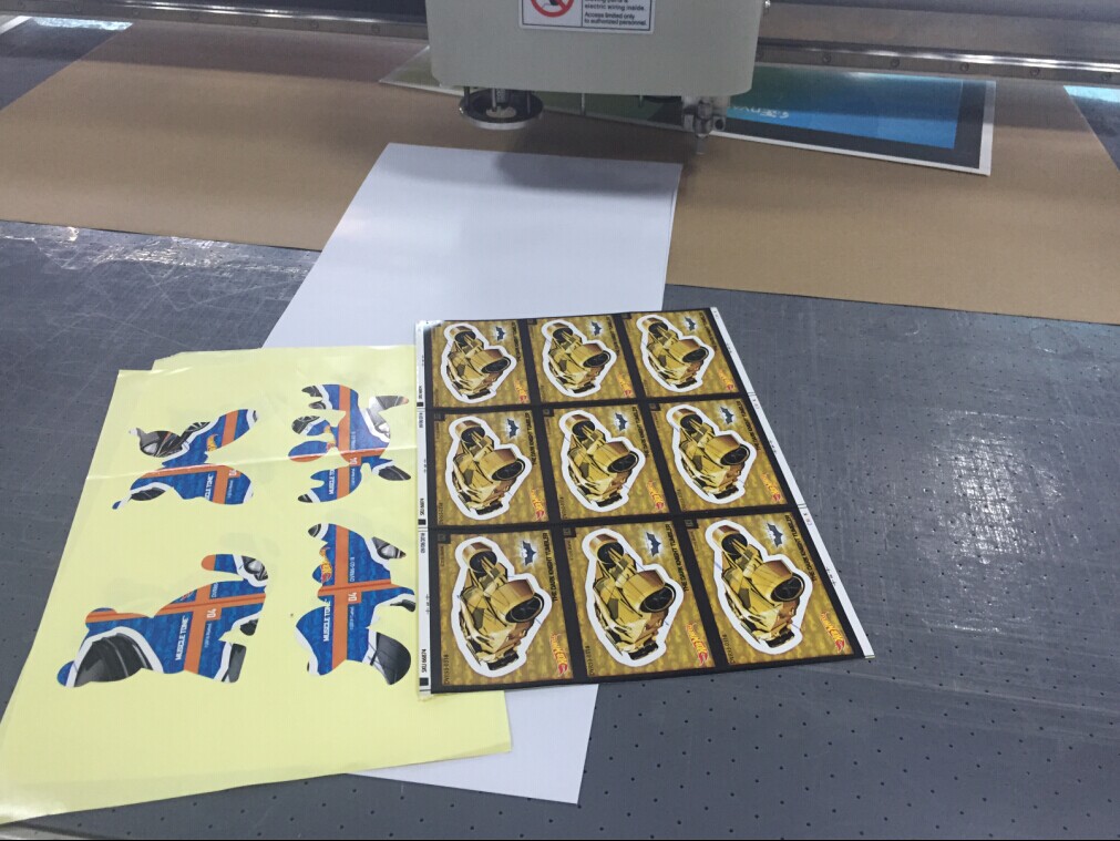 sticker decal Labels half cut without cutting release paper plotter ...