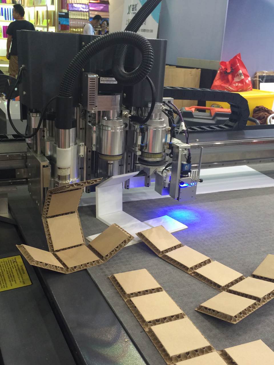 reboard honeycomb V groove cutting machine – corrugated cardboard paper ...